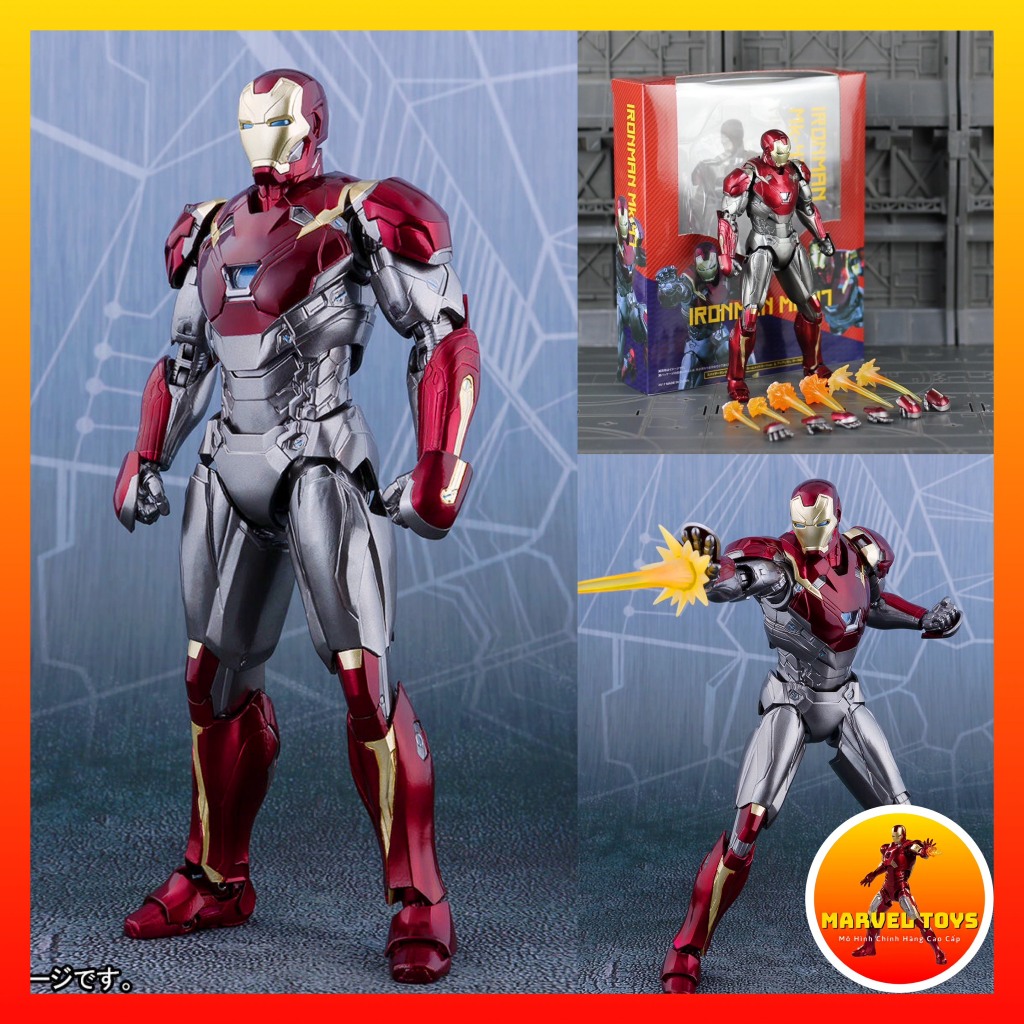 Iron Man Mark 47 MK47 Tony Stark 1 /12 SHF Character Model With Dynamic ...