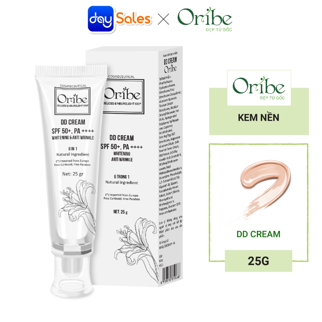 Ori'be DD Cream Natural Foundation (25g Tube) | Shopee Philippines