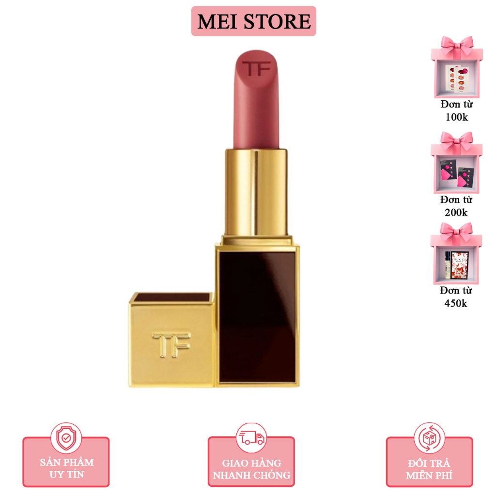 Tom.ford Lip Color Satin Matte New - 24 Marocain - Brick red brown 3.3g ...