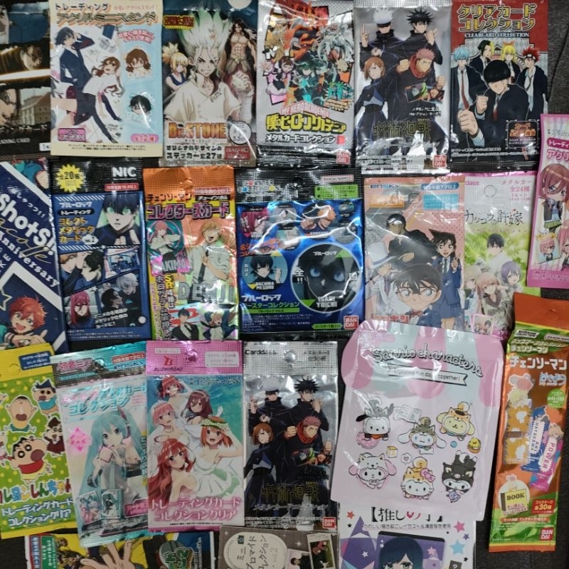 Pack standee, Keychains, Anime Character Cards | Shopee Philippines