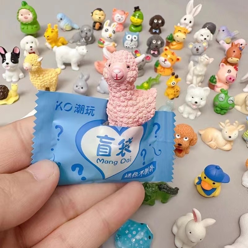 Toy set Blind Bag Unexpected Gift Peeling Blind Bag, Animal-Shaped ...
