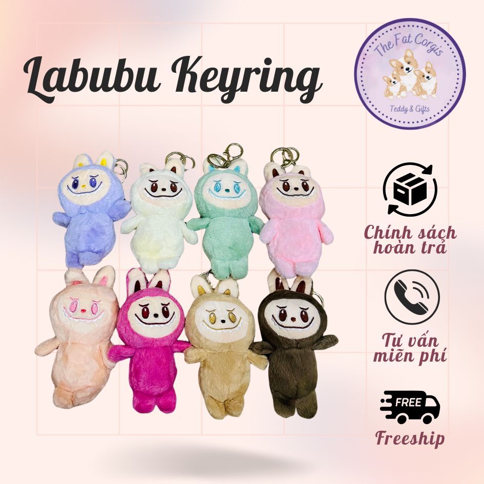 Lisa Blackpink Labubu hot trend teddy bear keychain | Shopee Philippines