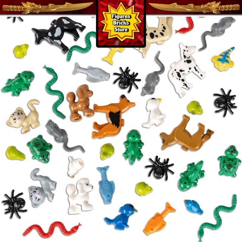[GENUINE Lego] LEGO Animals, Sea Creatures, Insects, Reptiles No. 1 ...