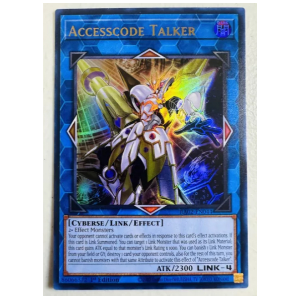Yugioh Cards - TCG - Accesscode Talker - RA02-EN044 - Ultra Rare 1st Edition - Link Monster ...