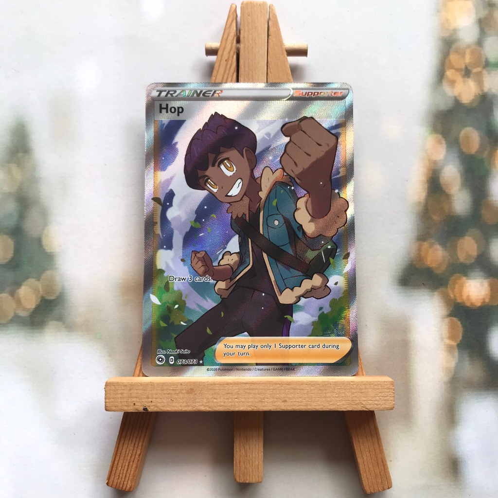 Pokemon Hop 073 /073 card - Genuine English Full Art Ultra Rare odd ...