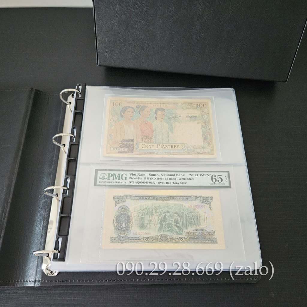 Pmg Paper Money Preservation VIP Box Album | Shopee Philippines