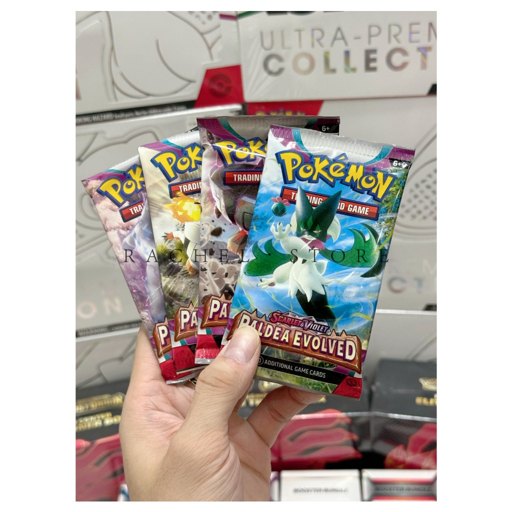 [BILL Us] Pokémon TCG Card Package: Scarlet & Violet-Paldea Evolved ...