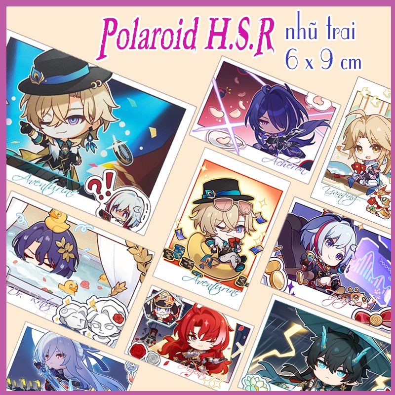 Polaroid Hsr Pearl Emulsion 6 x 9 cm, 2-Sided Glossy Handle | Shopee ...
