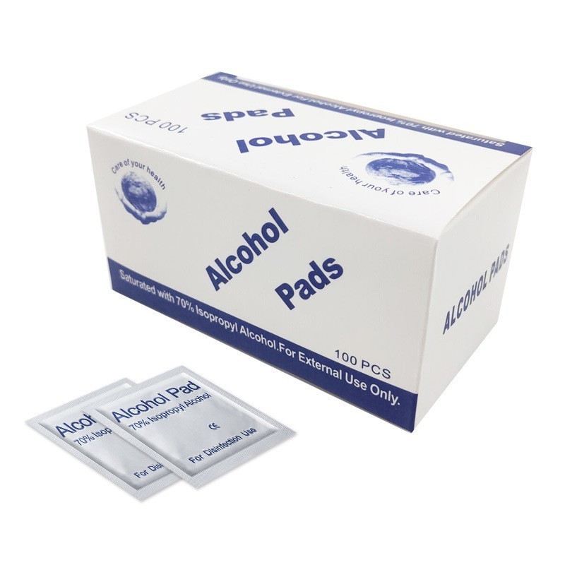 Nailbox Alcohol Soaked Cotton Box Of 100 Pieces, Antiseptic, Antiseptic ...