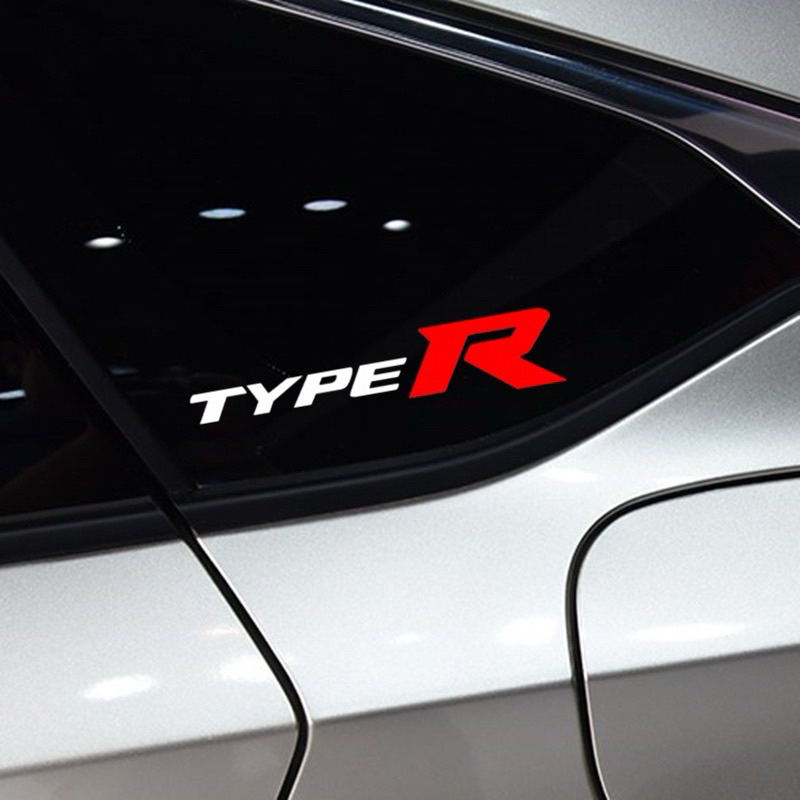 Honda StiHonda Type R Civic Car Windshield Decorative Reflective ...