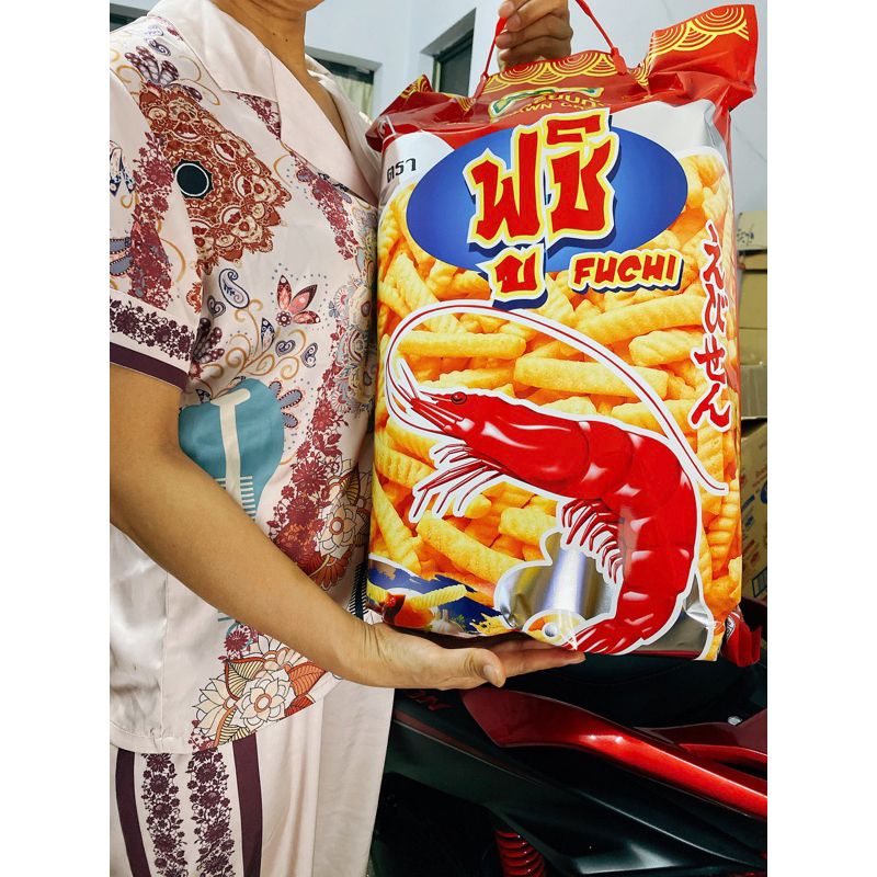 Thai Fuchi Giant Shrimp Snacks, Super Delicious and Crispy Thai Giant ...