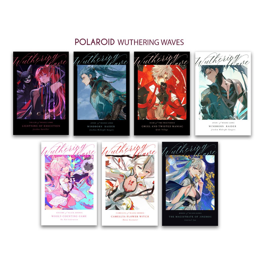 Pola game character card Wuthering Waves Jiyan Yinlin Scar Encore ...