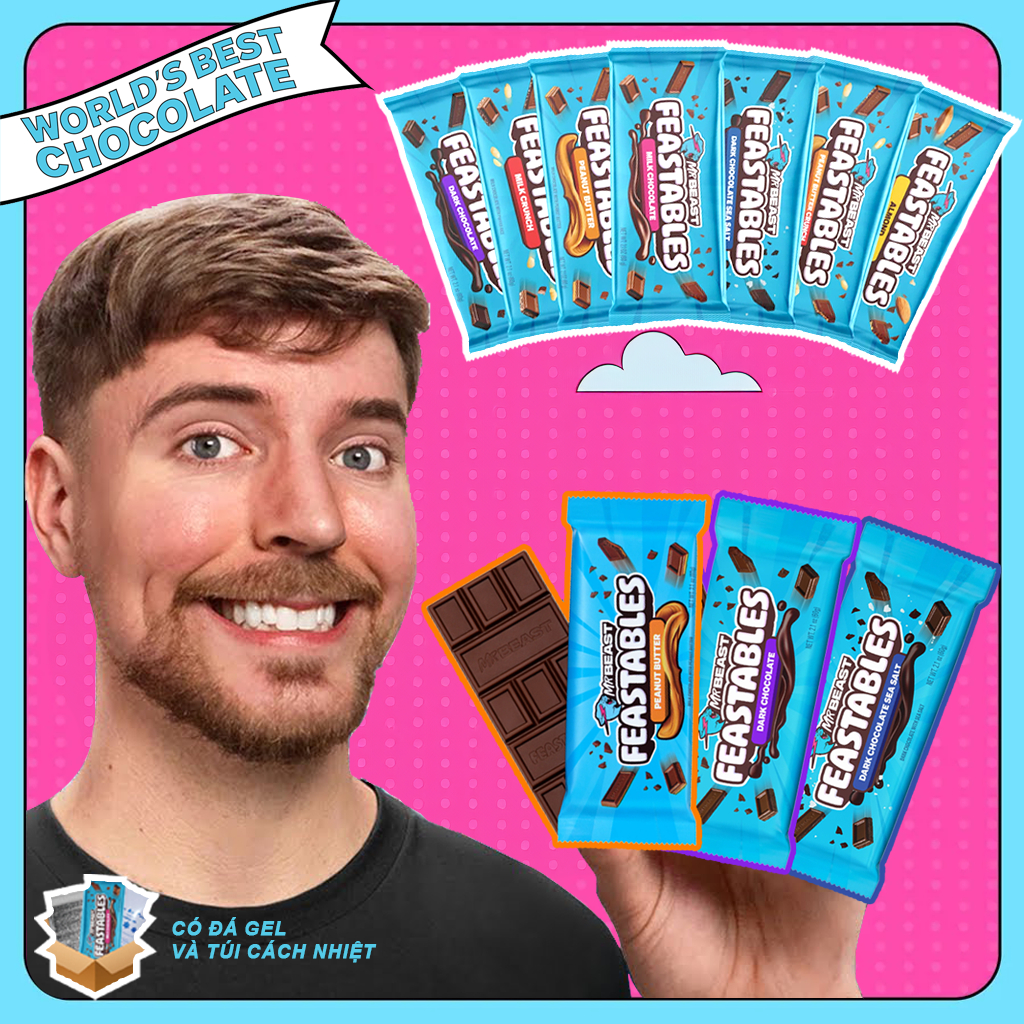 [GENUINE] Mrbeast Chocolate Candy New Version 2024 Mr Beast Chocolate ...