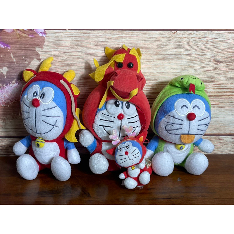 Doremon cosplay dragon, soft snake 2 hands | Shopee Philippines
