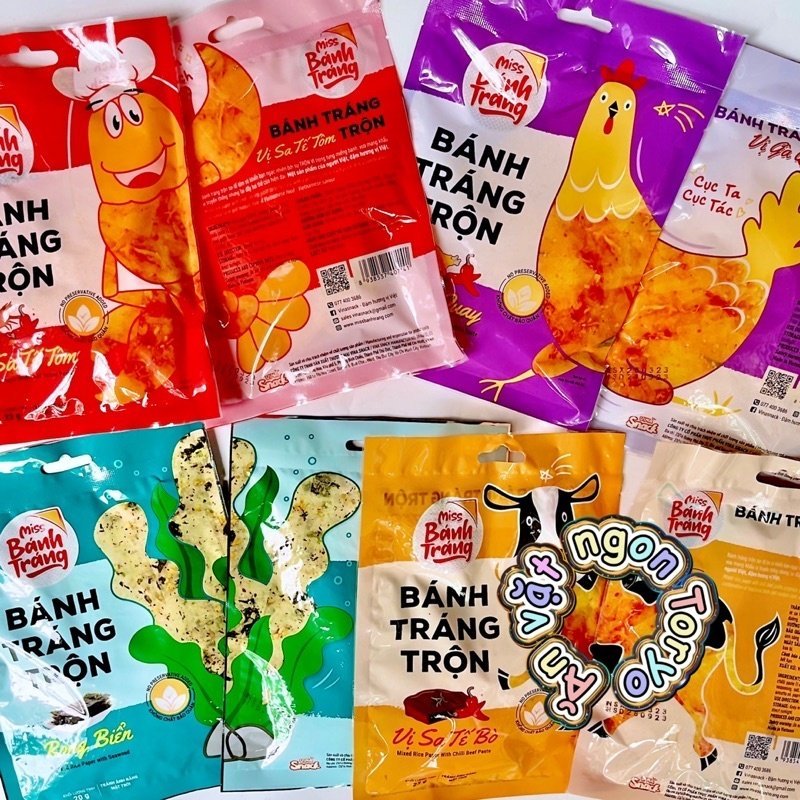 Miss Mixed Rice Paper Full Flavor - Vietnamese Goods - Certified Food ...