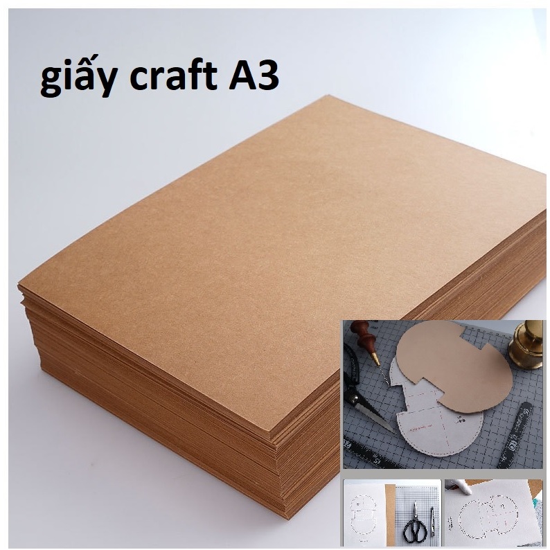 USA brown craft cardboard paper 500gsm A3 size - raw materials for ...