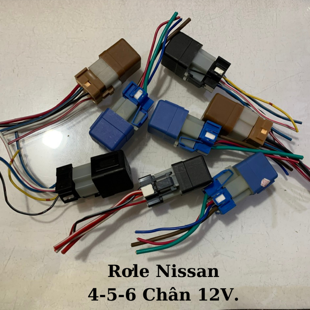 Realy, 4-Pin Nissan Relay, 5-Pin, 6-Pin 12V...Catch For Electrical ...