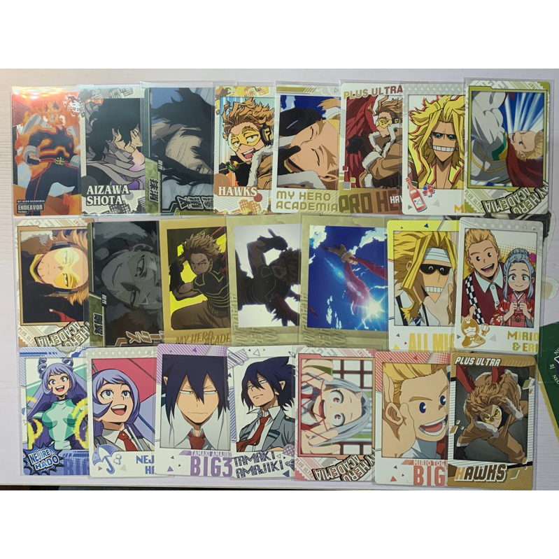 My Hero Academia MHA Superhero Academy Card (read description carefully ...