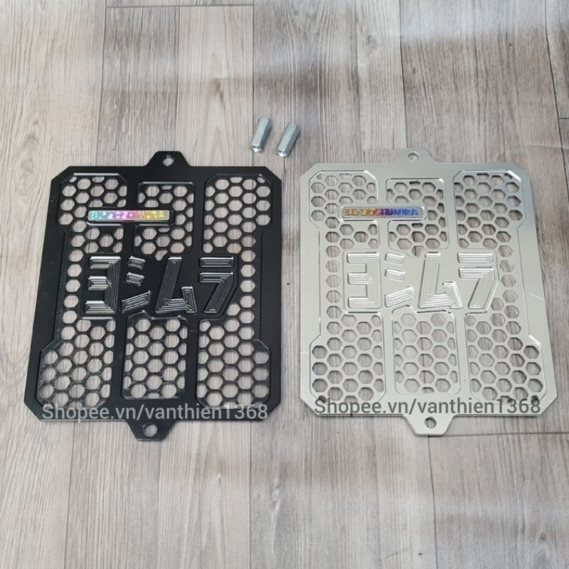 RAIDER Fi SATRIA Fi Water Tank Cover Yoshimura Rectangular CNC Aluminum ...