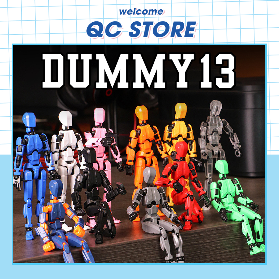 Dummy model 13 robot figure kit with flexible joints with accessories 4 ...