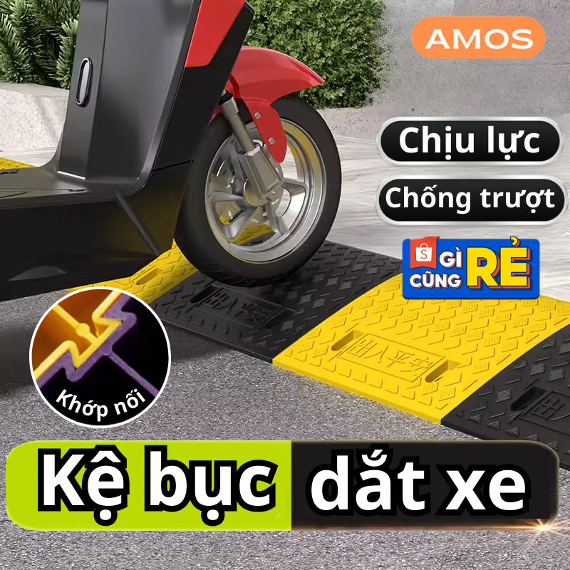AMOS motorbike and car ramp made of super durable triangular plastic ...