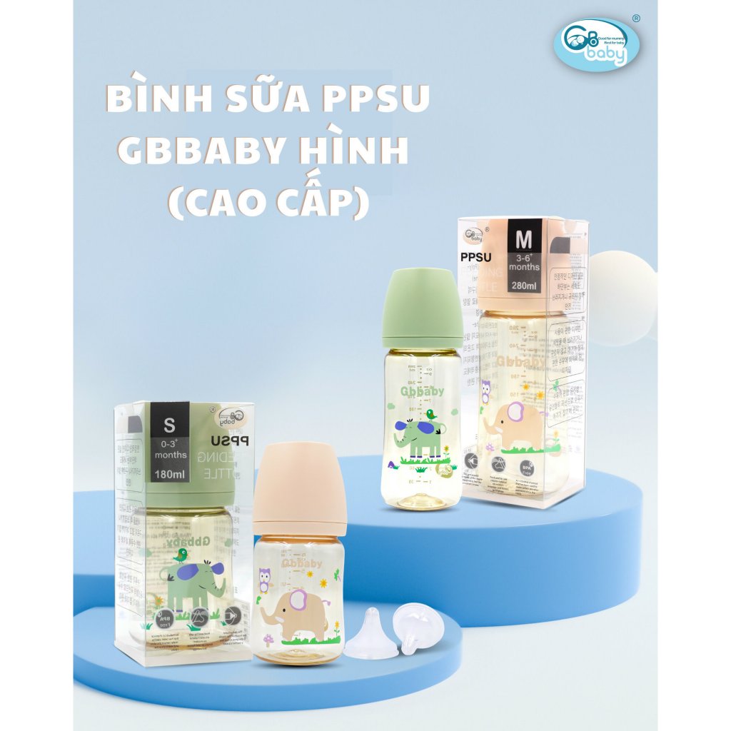 Korean PPSU Bottle GB Baby Shape (Premium) | Shopee Philippines
