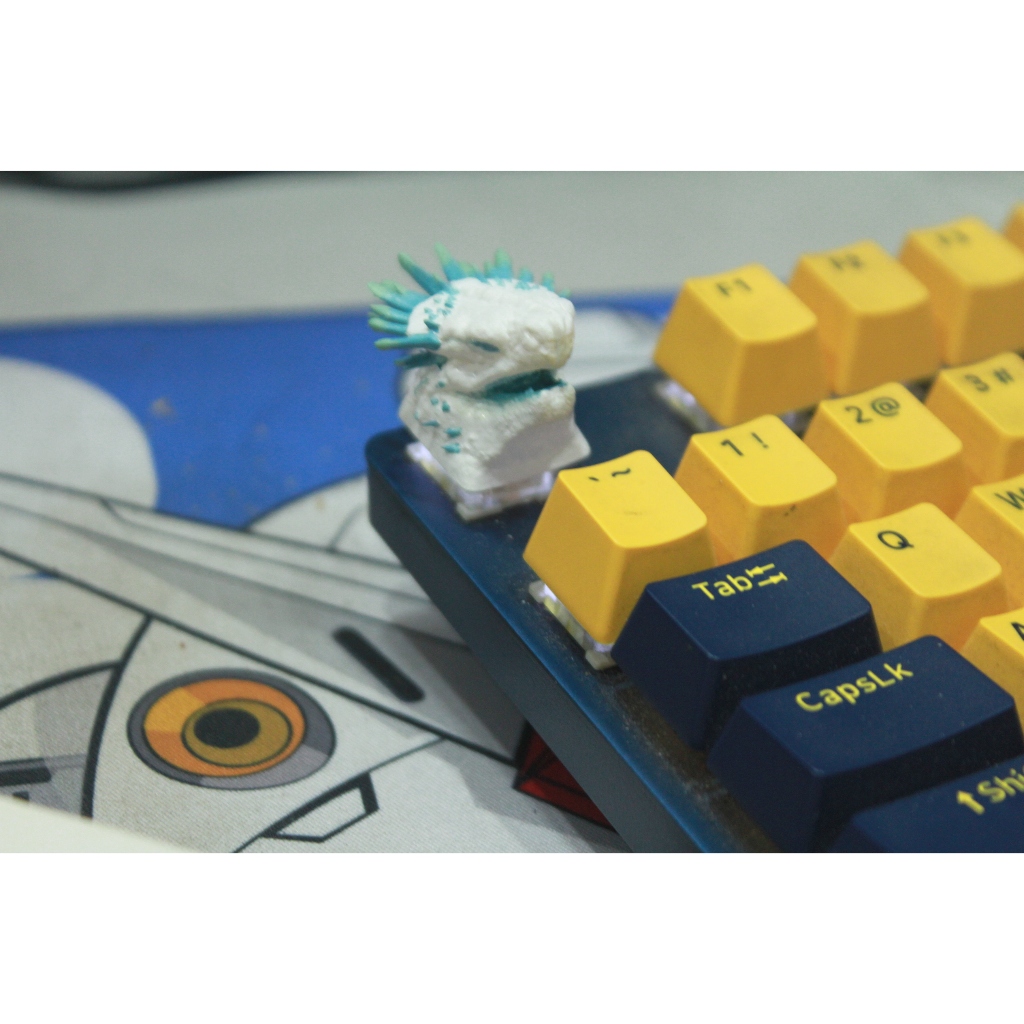 Godzilla Animal Keycap For full size Mechanical Keyboard | Shopee ...