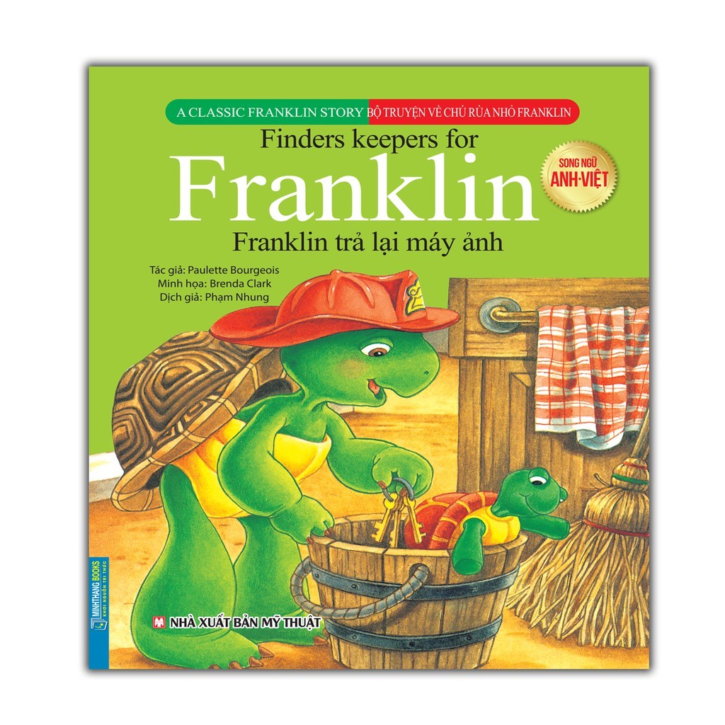 Book - Franklin the little turtle series - Franklin returns the camera ...