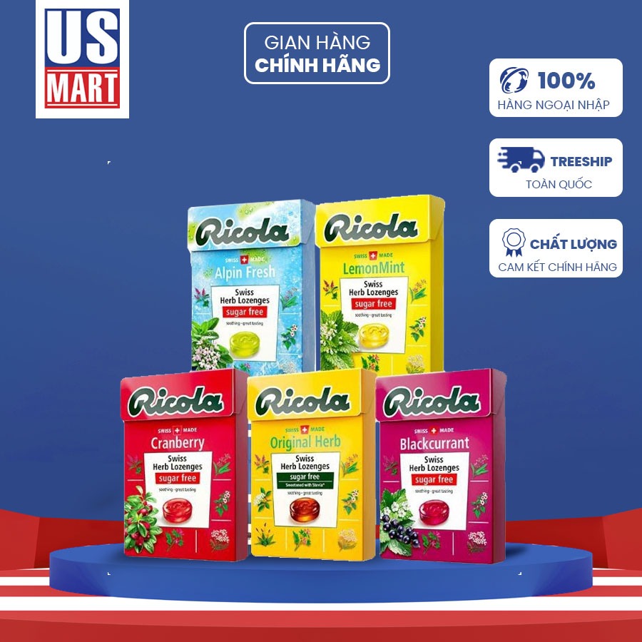 Ricola Sugar Free Lozenges 40g Many Flavors | Shopee Philippines
