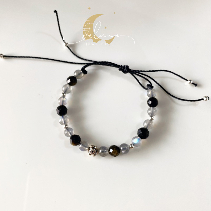Obsidian Lab Wax Bracelet 4mm VTSOL24A De Luna | Shopee Philippines