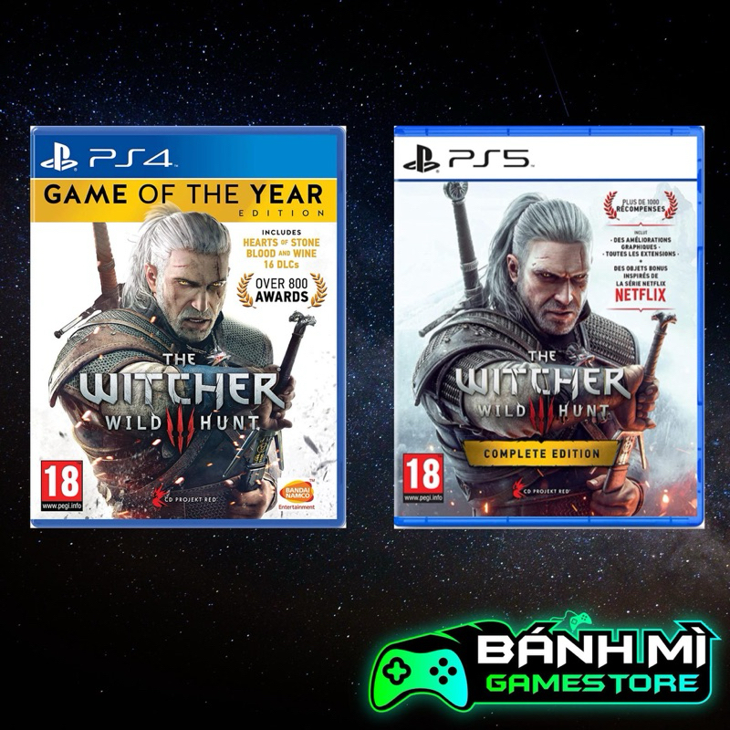 The Witcher 3 Wild Hunt PS4/PS5 game Disc - Complete Edition | Shopee ...