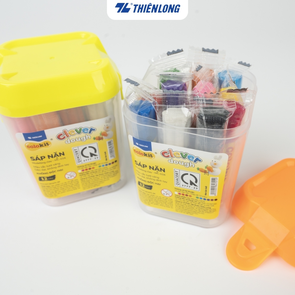 Thien Long Colokit MC-016-12 Color Clay Set | Shopee Philippines