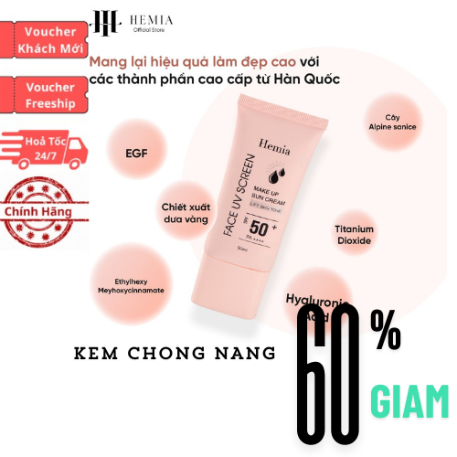 Hemia sunscreen lifts white alkaline oily skin for oily skin dry skin ...