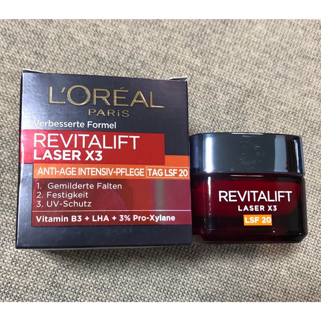 L'oréal Paris Revitalift Laser X3 LSF Day Cream 20-50ml | Shopee ...