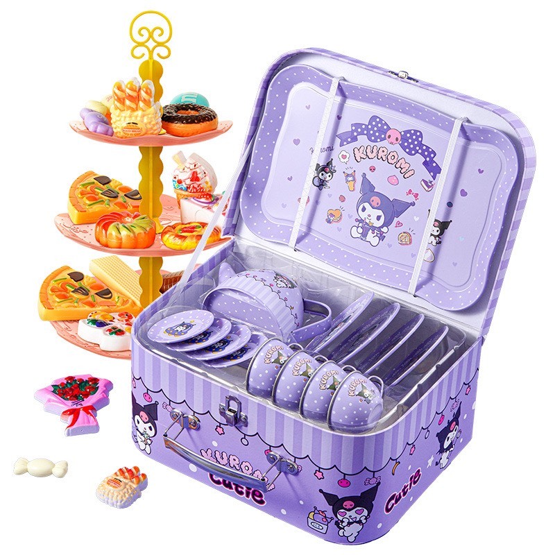 (Ho Chi Minh Express) High quality cute Ku ro mi shaped tea and cake ...