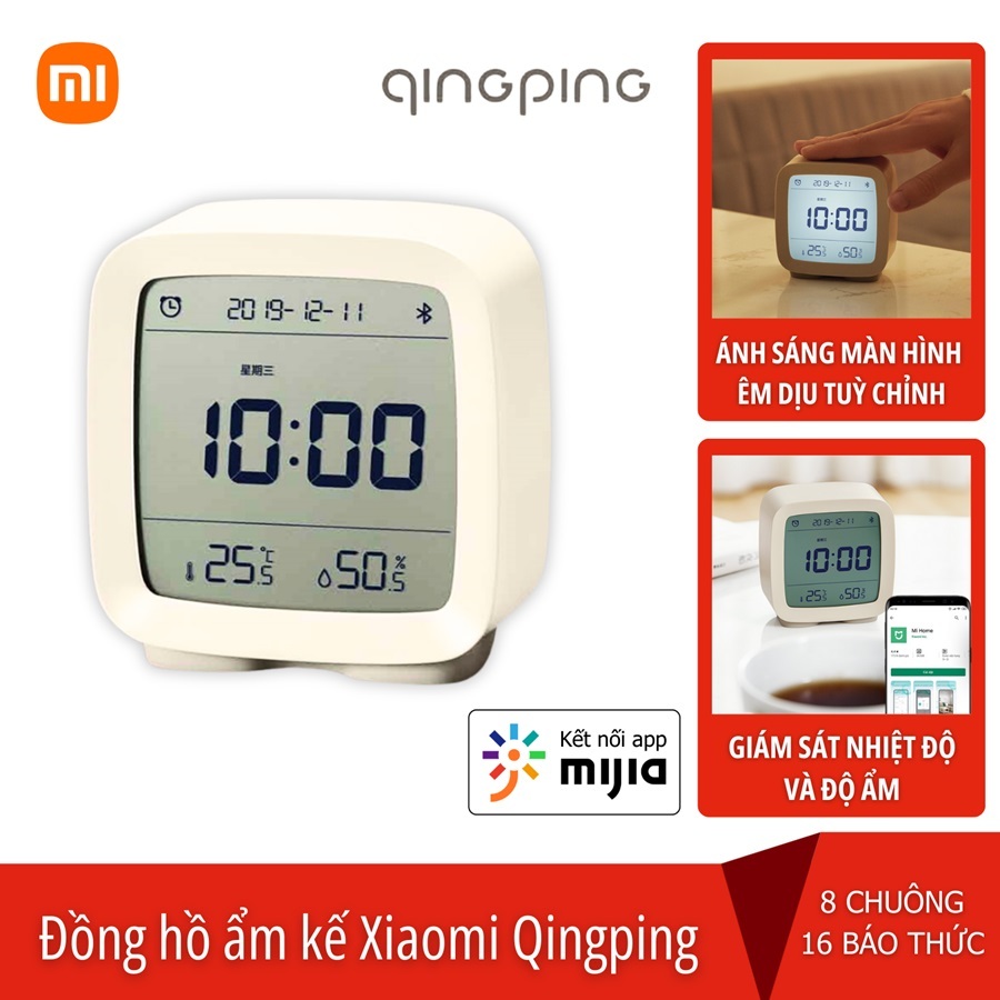 Xiaomi Qingping thermometer and hygrometer - Xiaomi Qingping CGD1 alarm ...