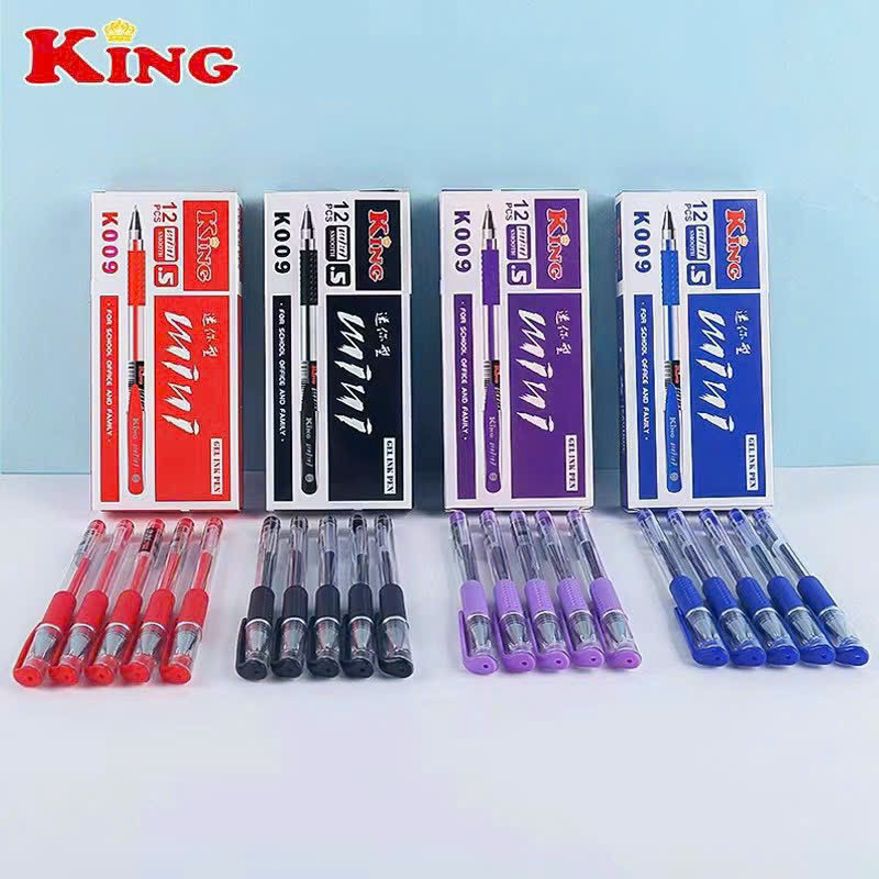BOX of 12 Mini Van Son Liquid Ink Gel Pens VS Mini King K009 / K 009 ...