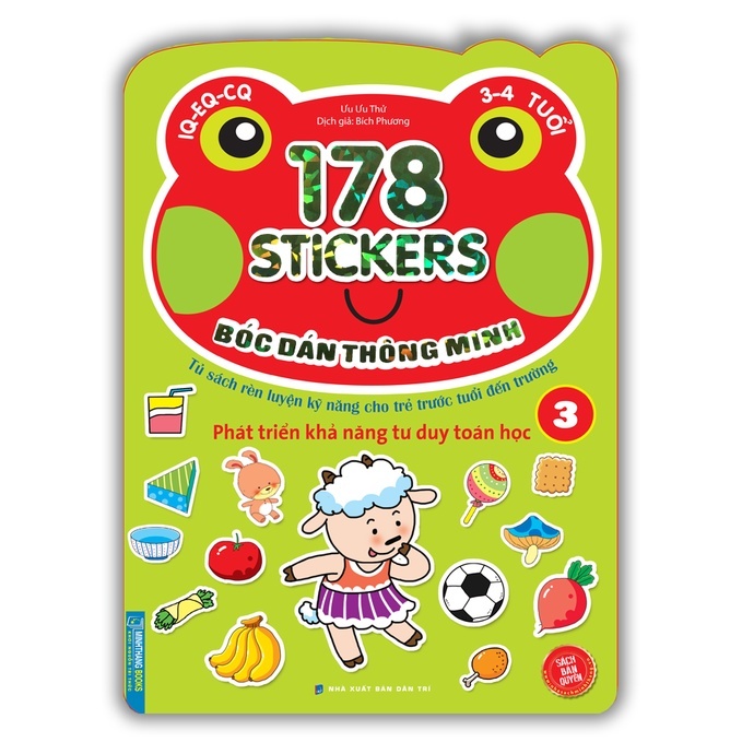 Books - 178 stickers (book 3) smart stickers to develop math thinking ...
