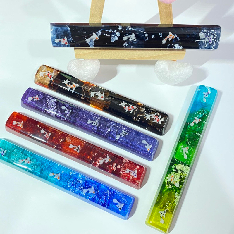 Keycap Space Koi Fish Baby Resin 6.25u (Keycap custom mechanical ...