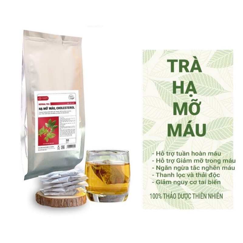 Calen Nature's Farm blood fat lowering tea - bag of 30 packs | Shopee ...