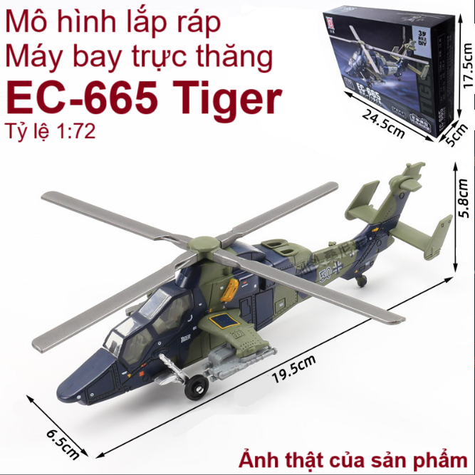 1:72 scale military fill model Eurocopter Tiger EC-665 Xuja combat ...