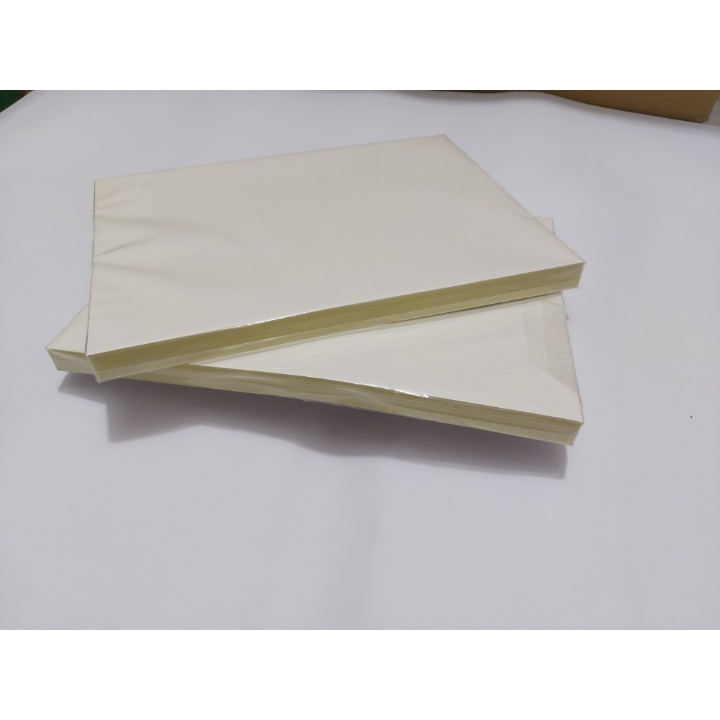 Pack of 100 sheets of A4 Gold Base Decal Paper | Shopee Philippines