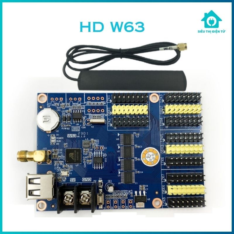 Hd W63 led Matrix Control Card, led module Control Circuit HD W63 ...