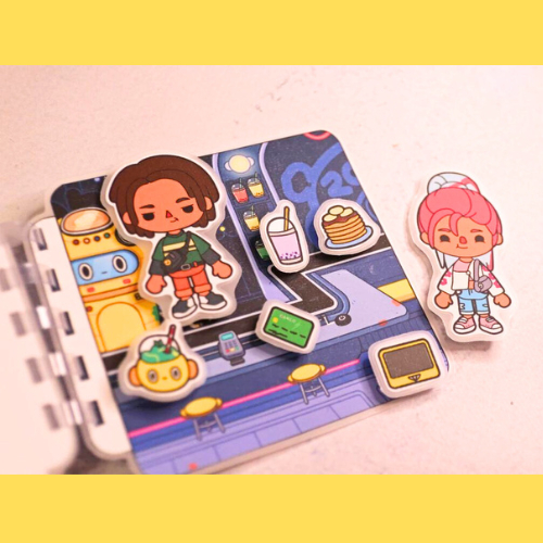 (New) Toca Boca Life World Weekend T2 Toys - Squishy - Kuromi | Shopee ...