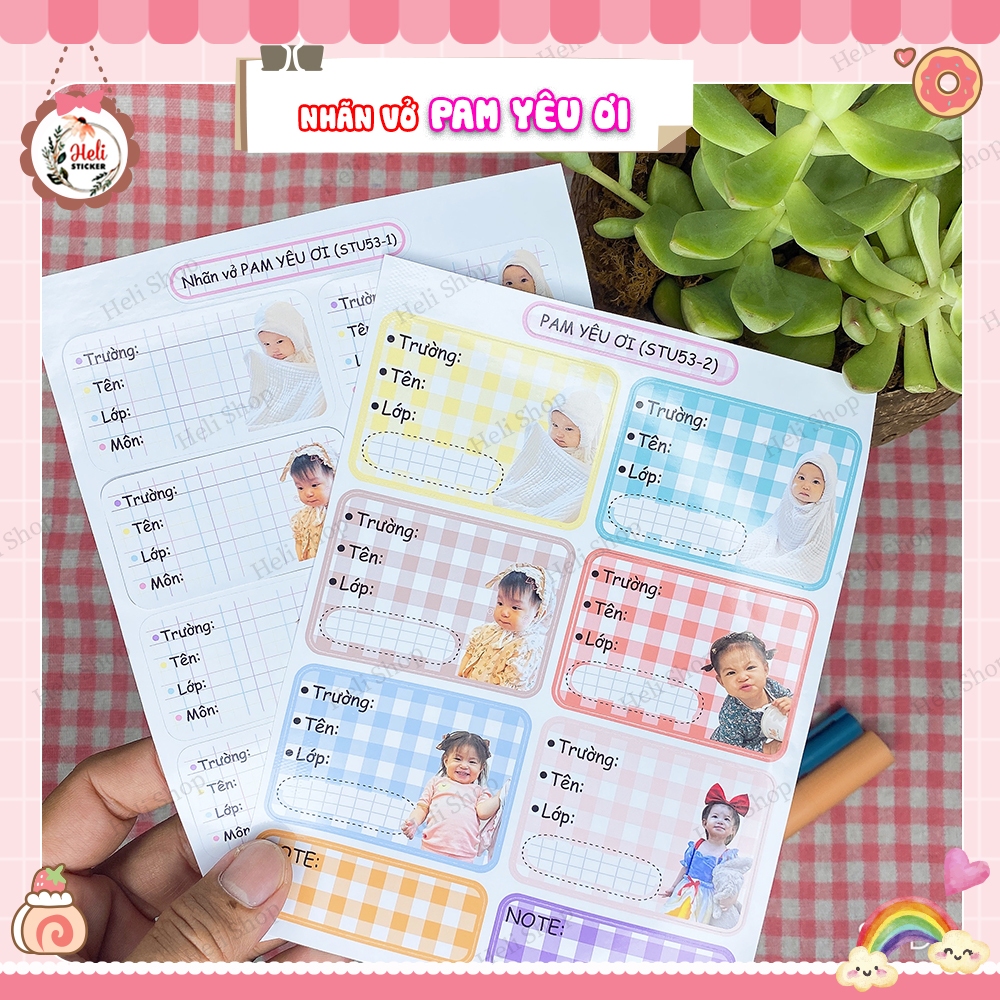 Extremely Cute Baby Pam, Pamyeuoi Notebook Labels, Hot Trend Products ...