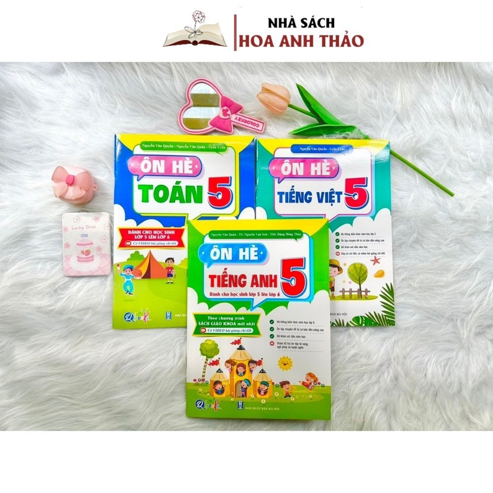 Book - Math Summer Review Combo - Vietnamese and English 5 - For ...