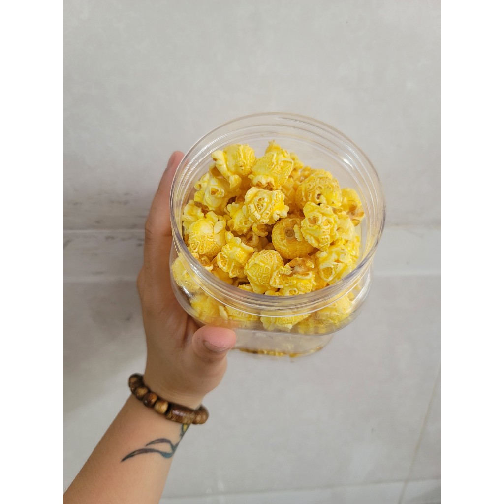 Popcorn - set of 2 jars (traditional flavor, cheese flavor) | Shopee ...