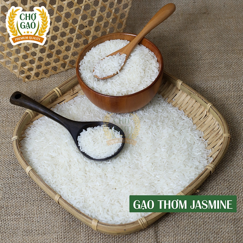1kg Bag of Jasmine Fragrant Rice - Fragrant, sticky, delicious and soft ...