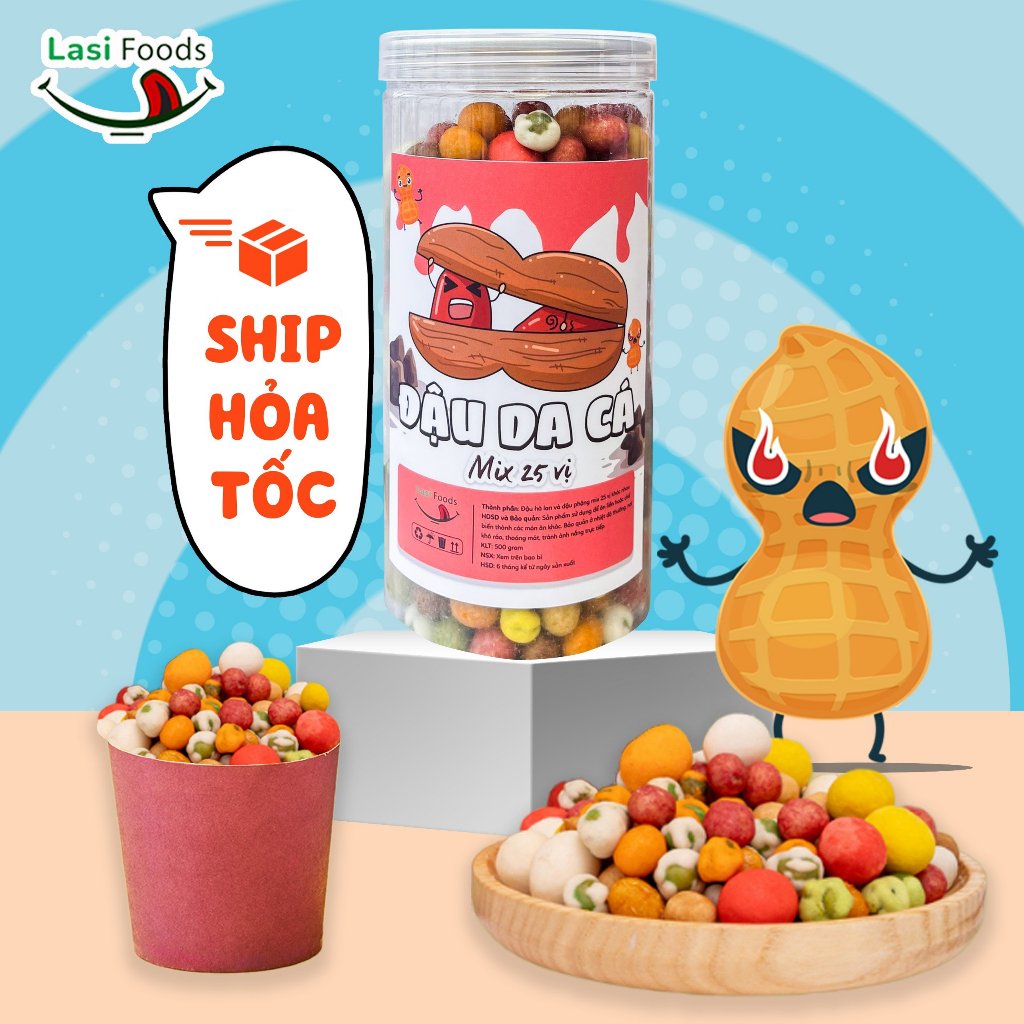 Fish Skin Peanuts Mixed with 25 Flavors, Delicious and Enjoyable, Pet ...