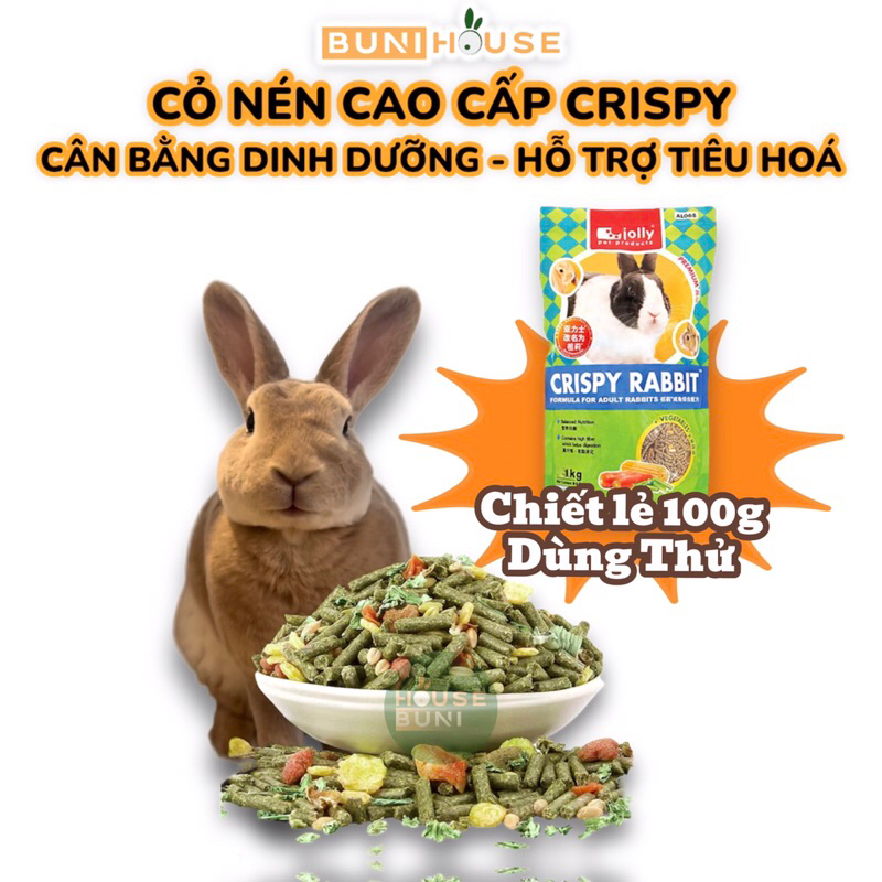 Trial of Crispy Rabbit Grass 100g - food for Rabbits to balance ...